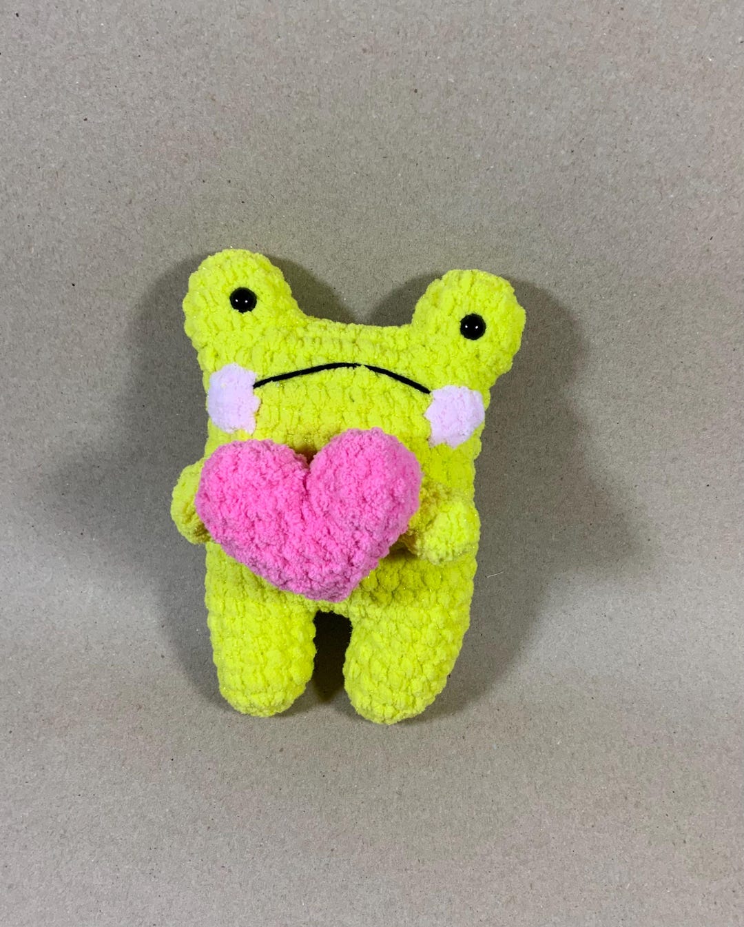 LOVE Froggy Plushie - Etsy