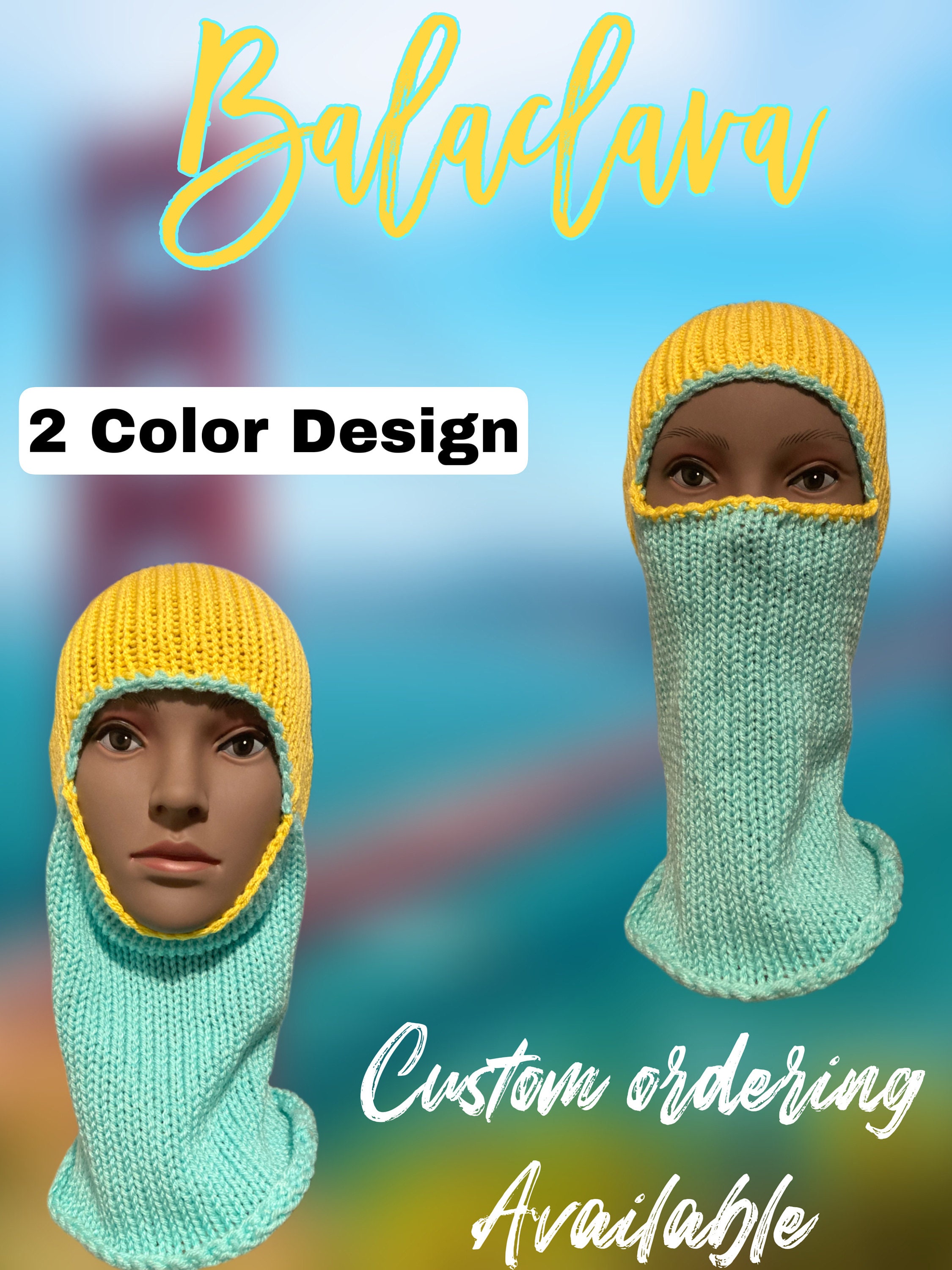 Custom Balaclava Ski Mask - Etsy