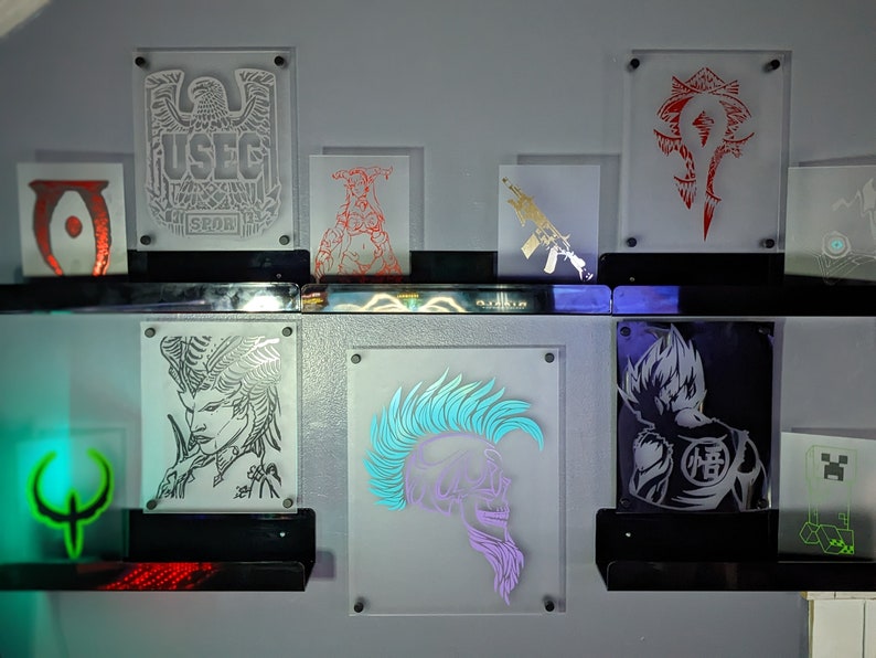 Acrylic Quake 4 Sign - Etsy