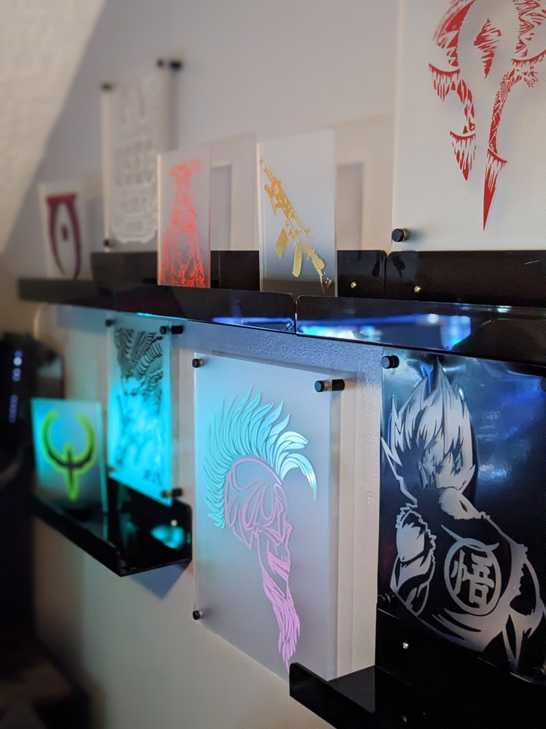 Acrylic Quake 4 Sign - Etsy