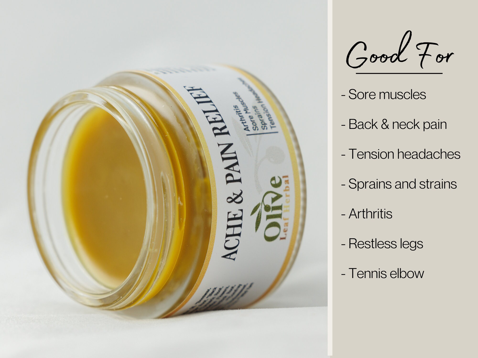 Natural Muscle & Joint Menthol Rub Deep Tissue Massage Organic ...