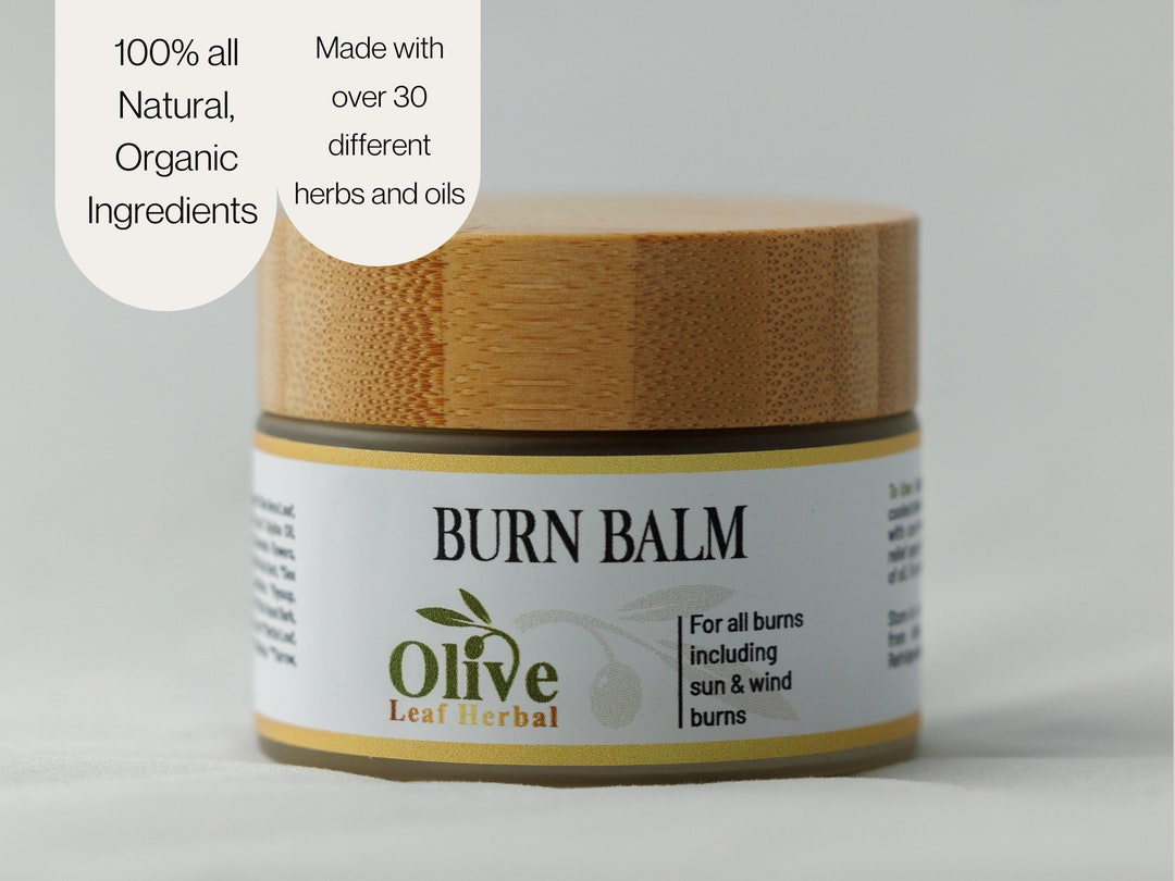 Burn Balm All Natural Herbal Sunburn Relief Wildcrafted & Organic ...