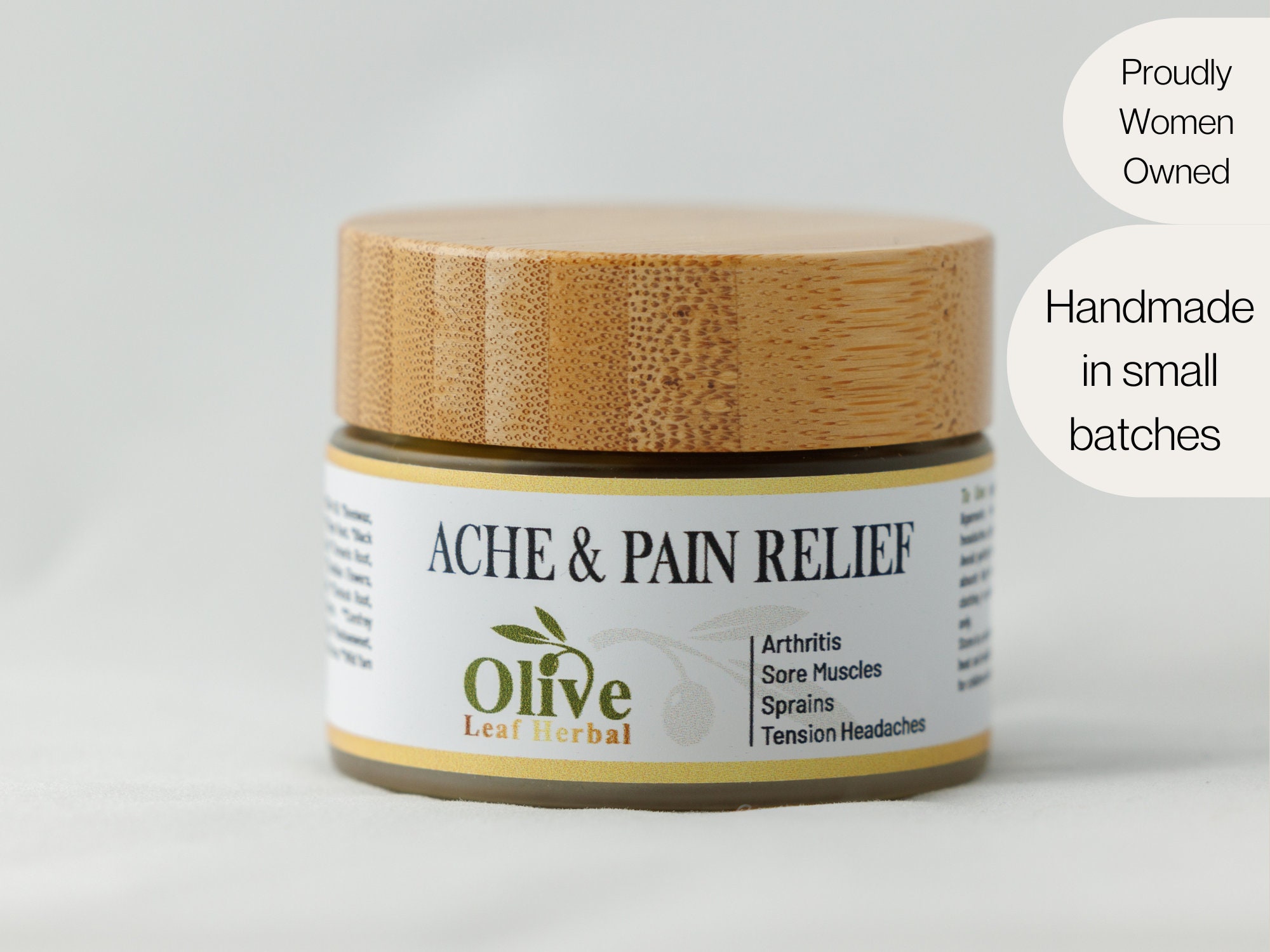 Natural Muscle & Joint Menthol Rub Deep Tissue Massage Organic ...