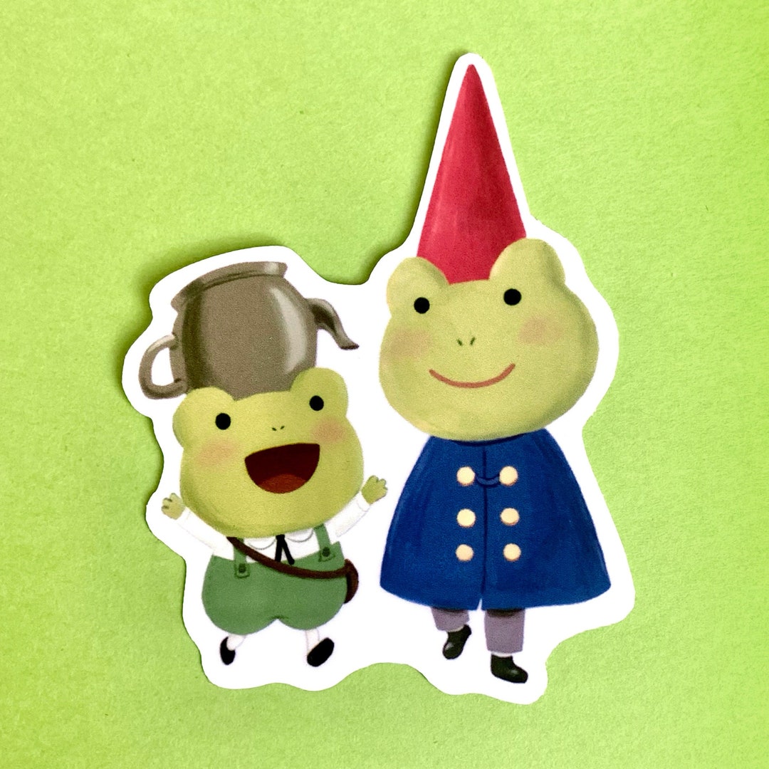 OTGW Wirt and Greg as Frogs Sticker | Matte Water Resistant Sticker ...
