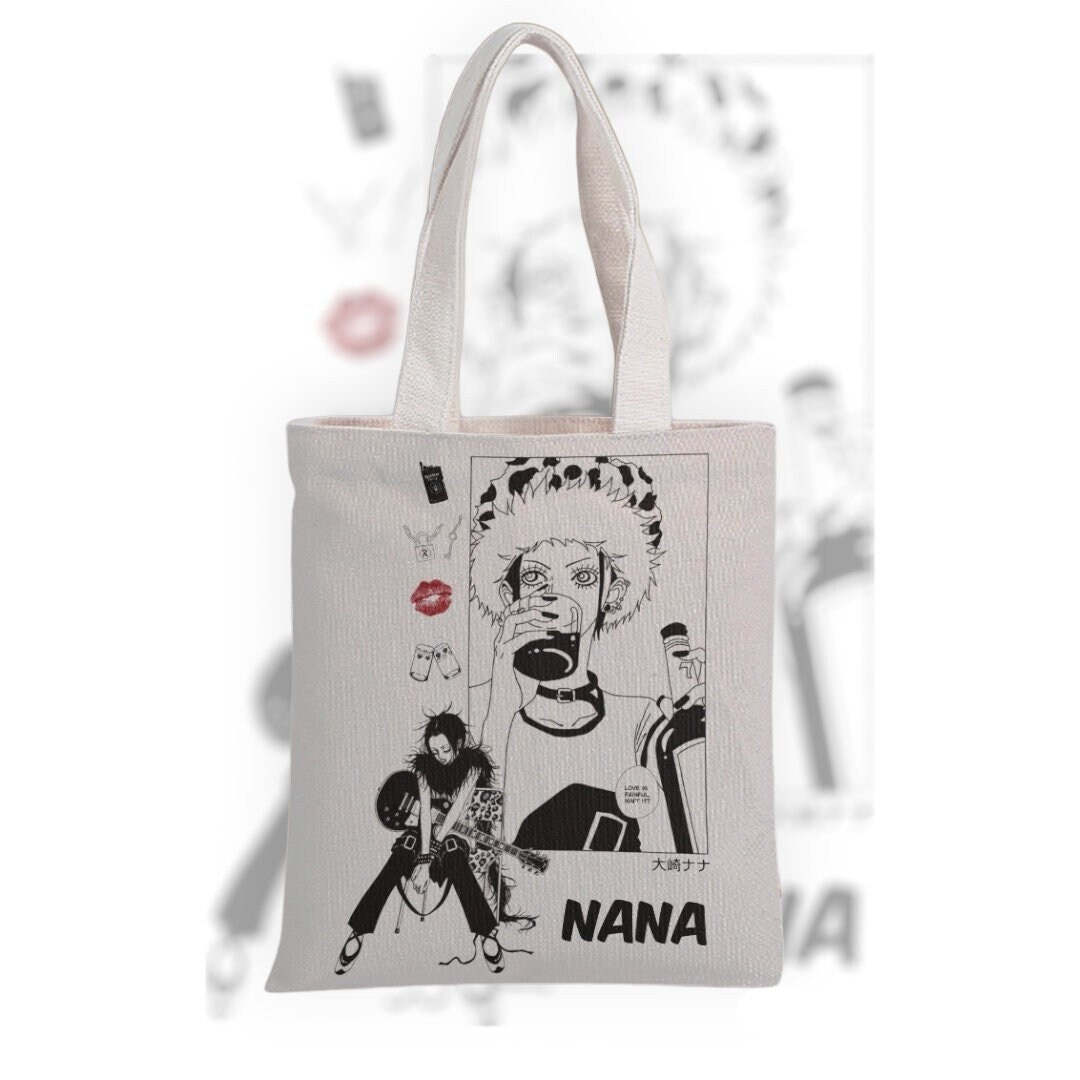 Nana Canvas Tote Bag, Shin, Hachi, Yasu, Nobu, BLAST, Japanese Anime ...