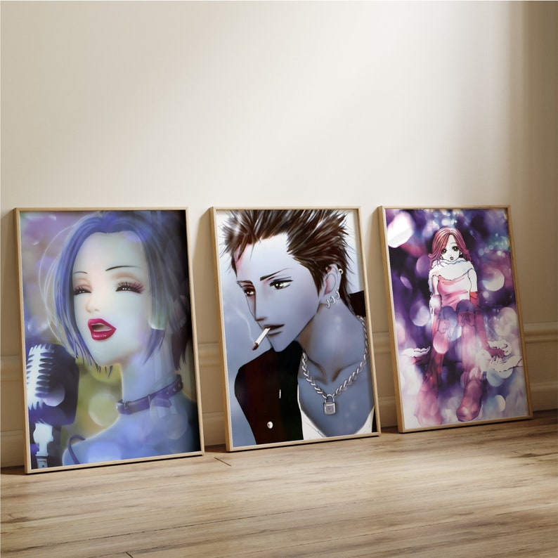 Nana Poster Set of 6 Printable Bedroom Decor Posters Canvas - Etsy