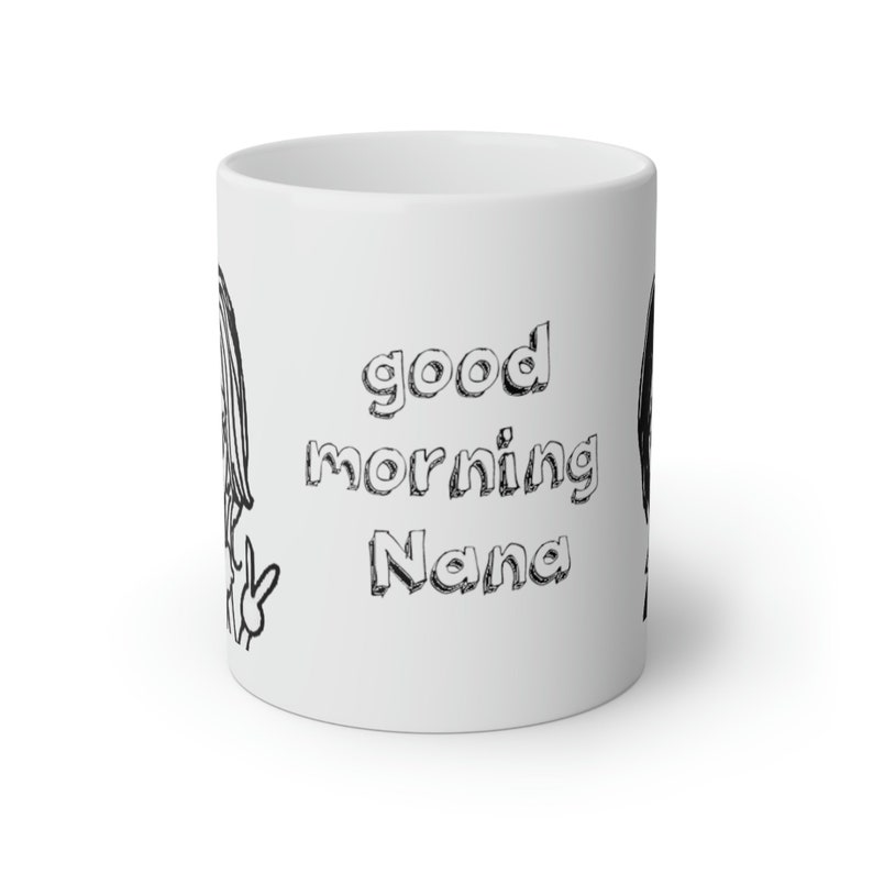 Good Morning Nana Ceramic Mug Nana and Hachi Nana Anime - Etsy