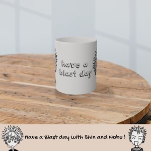 Have a Blast Day Ceramic Mug, Shin and Nobu, Nana Anime, Nana Gift ...
