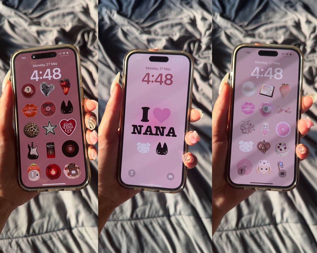 Nana Wallpapers Set of 3, Nana Hachi Wallpaper, Digital Download ...