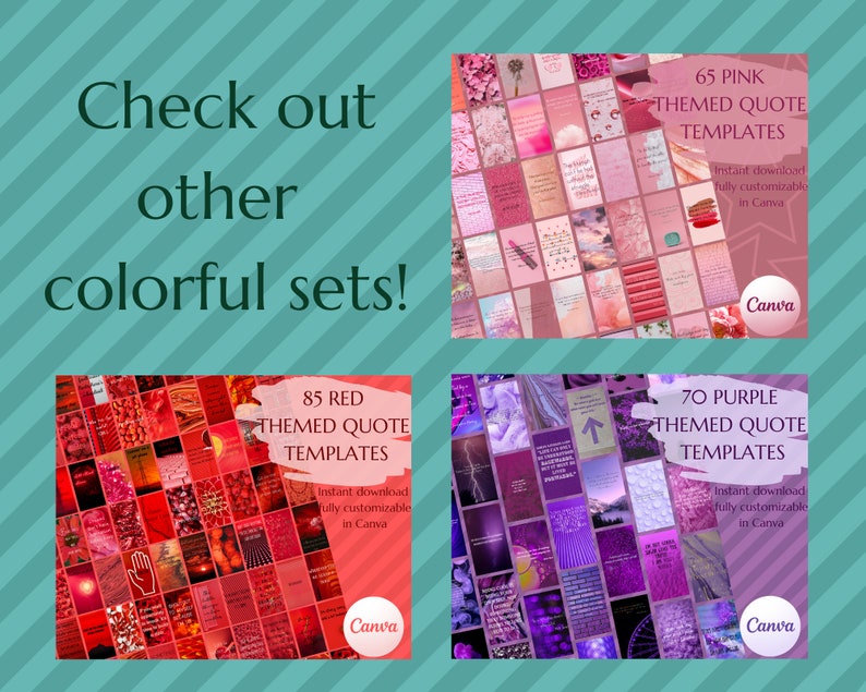 70turquoise Themed Quote Canva Templates, Turquoise Themed Templates ...