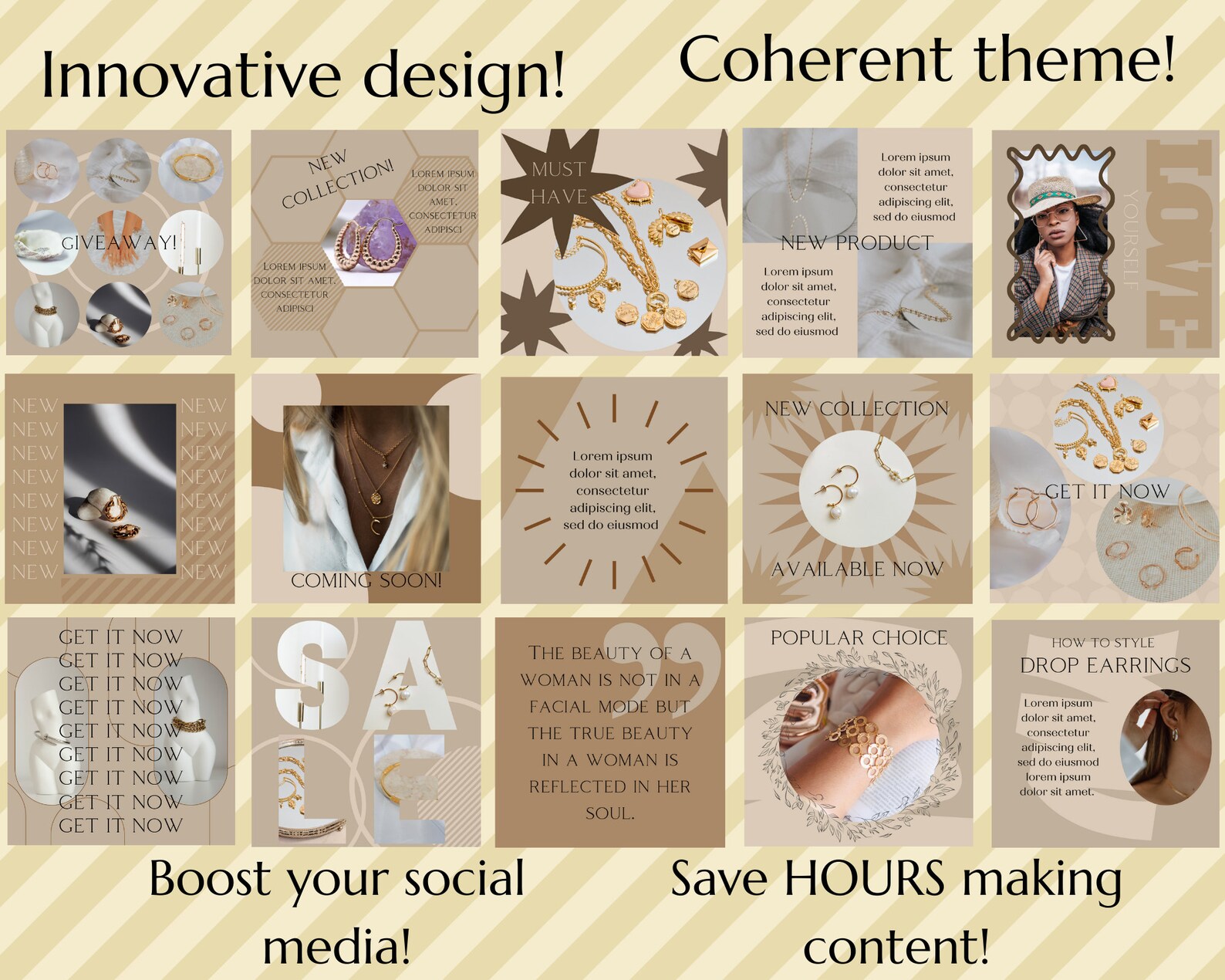 40 Instagram Shop Post Templates, Creative Instagram Shop Templates ...