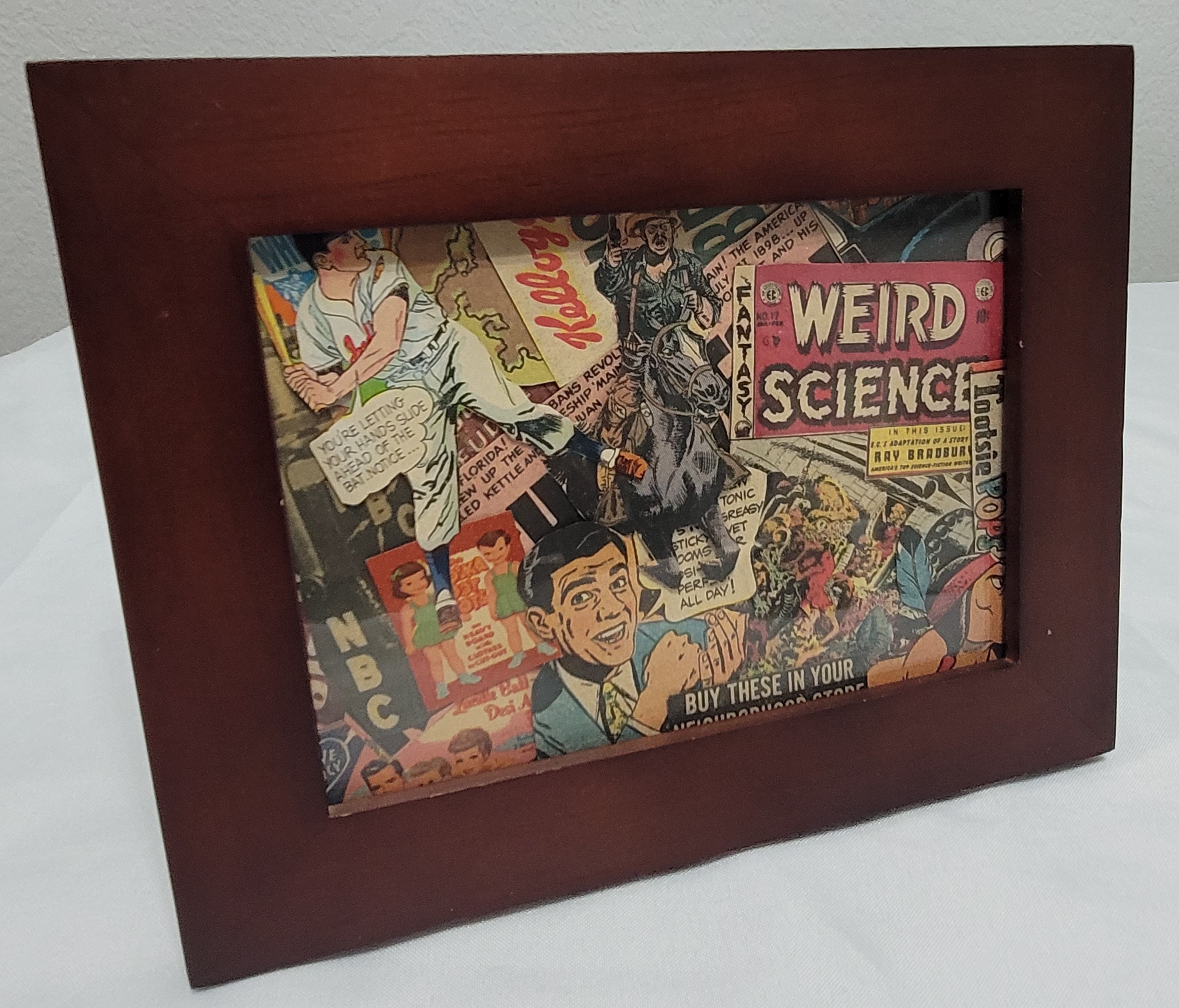 1950's Comic Book 3D Clip Art Piece With Frame - Etsy