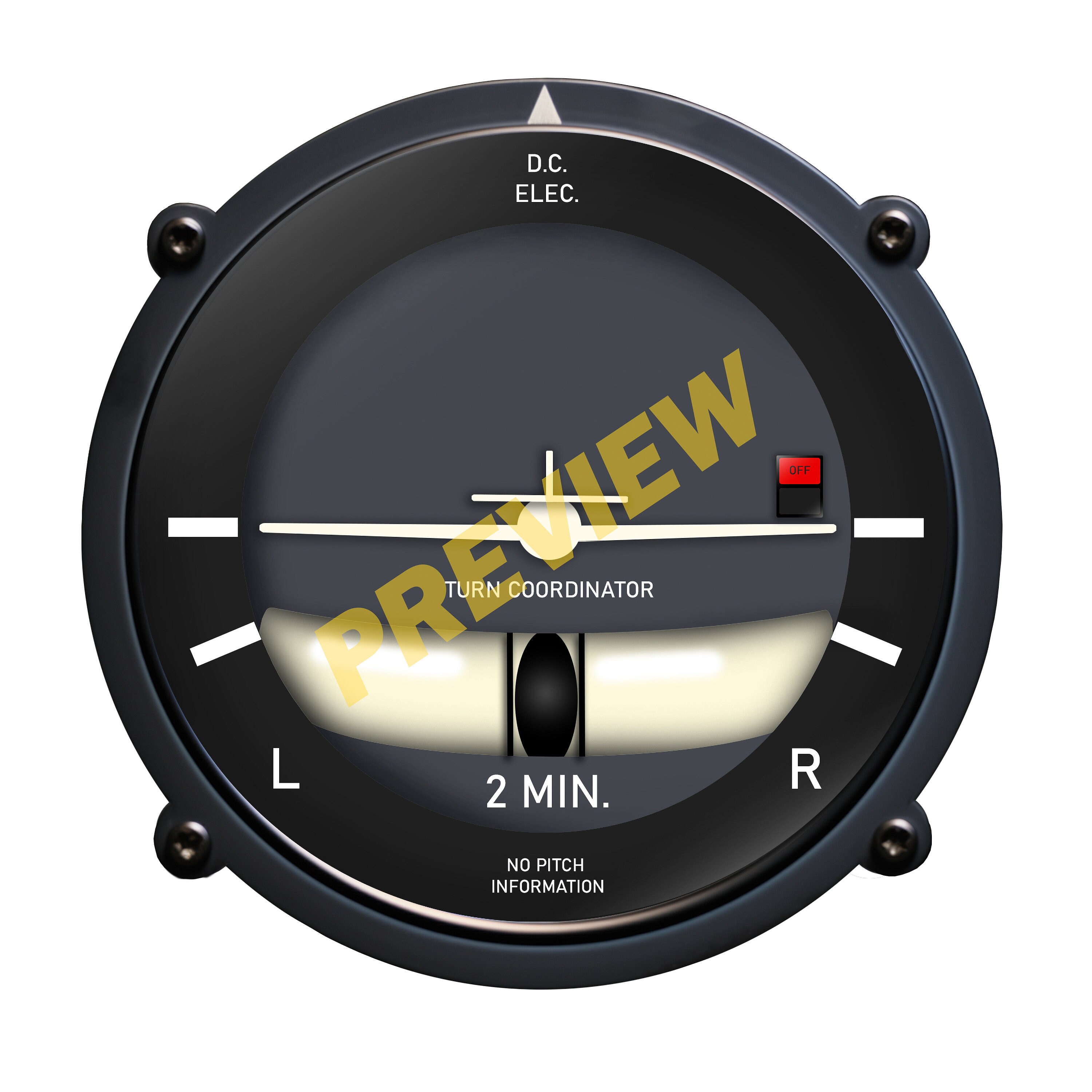 FLIGHT SIMULATOR Instruments Gauges Pilot Pack x6 Instant Digital ...