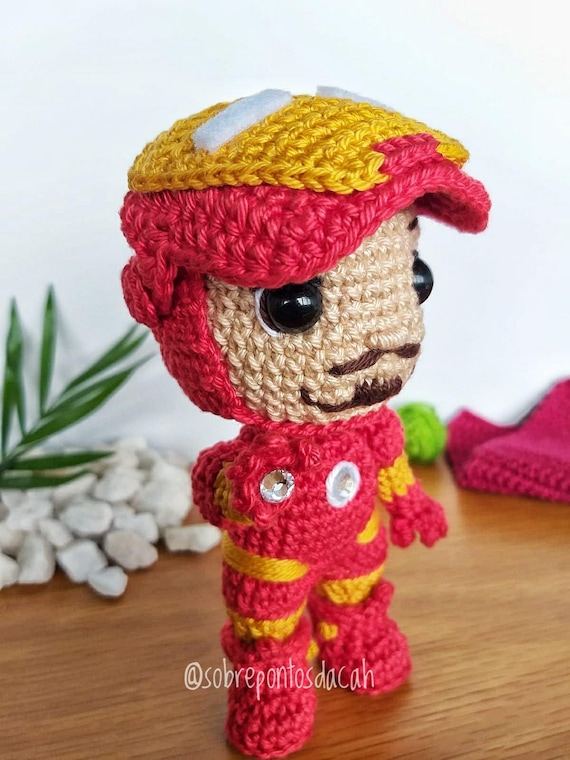 Iron Man Amigurumi Pattern Free