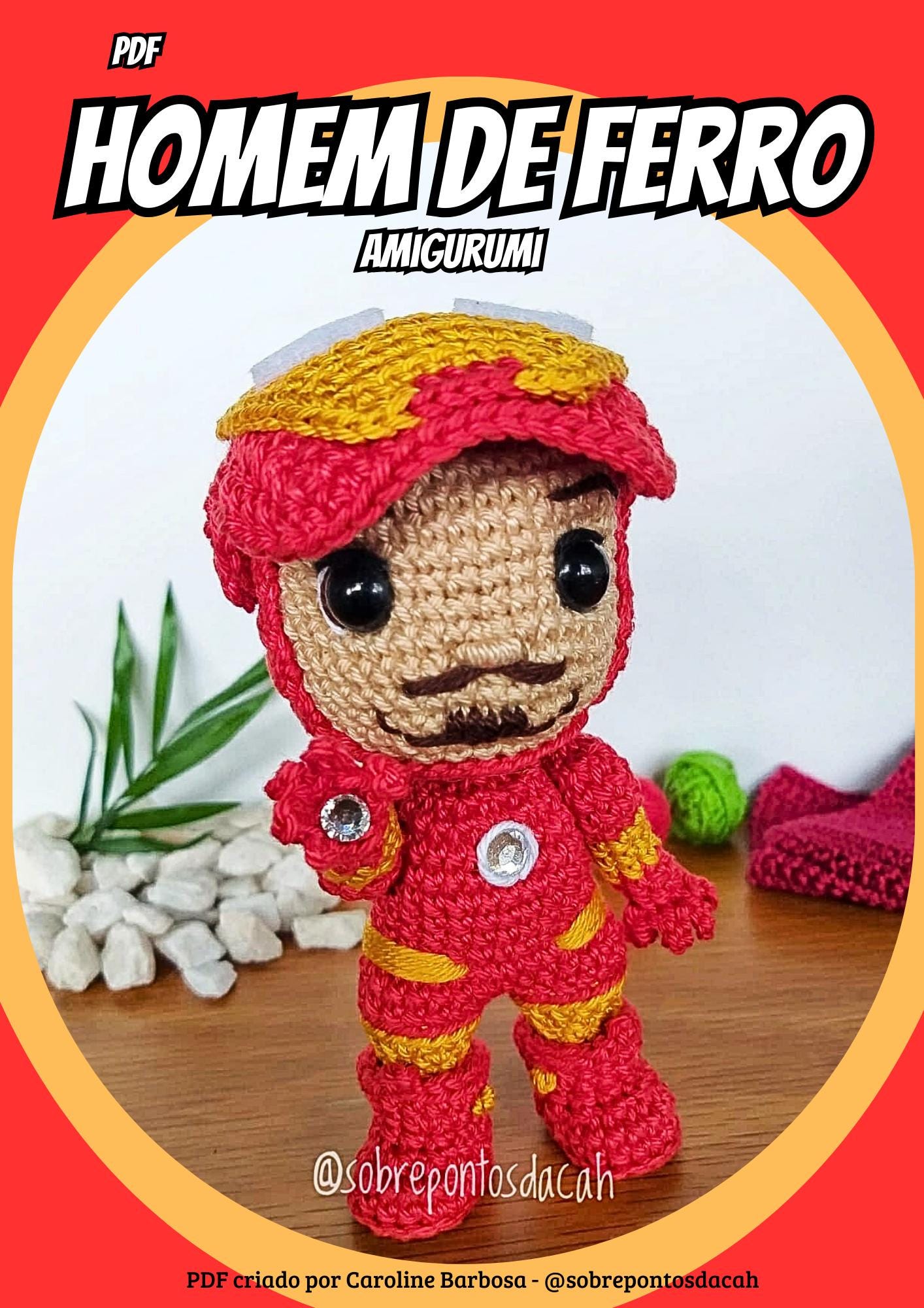 Amigurumi Iron Man Patron