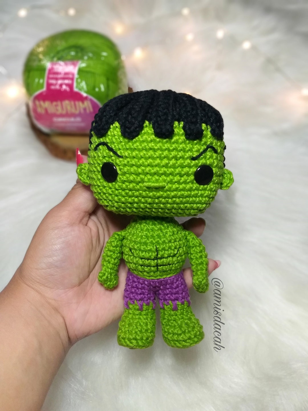 Hulk Crochet/amigurumi - Etsy