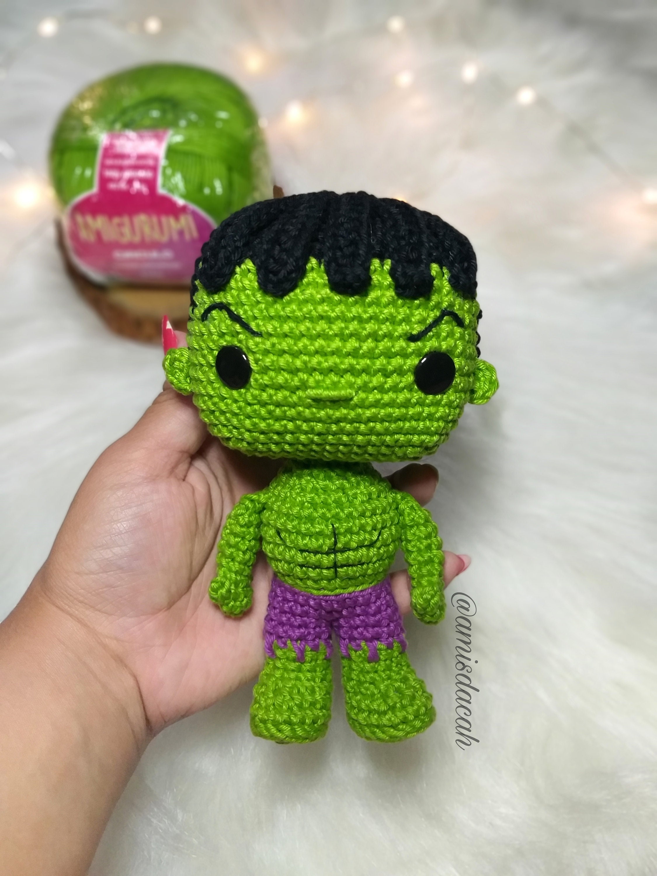Hulk Crochet/amigurumi - Etsy