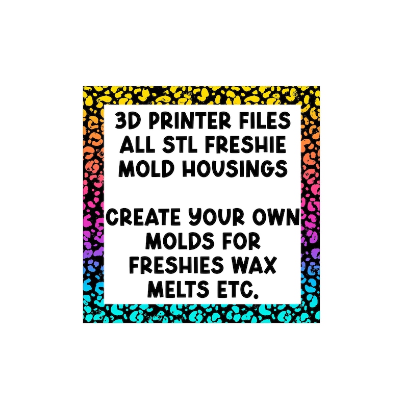 Entire STL Freshie Mold Housings & Cardstock Inserts (lifetime Access ...