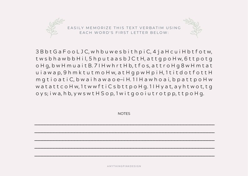 Memorize Scripture Verbatim Flashcards - Etsy