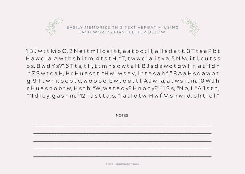 Memorize Scripture Verbatim Flashcards - Etsy