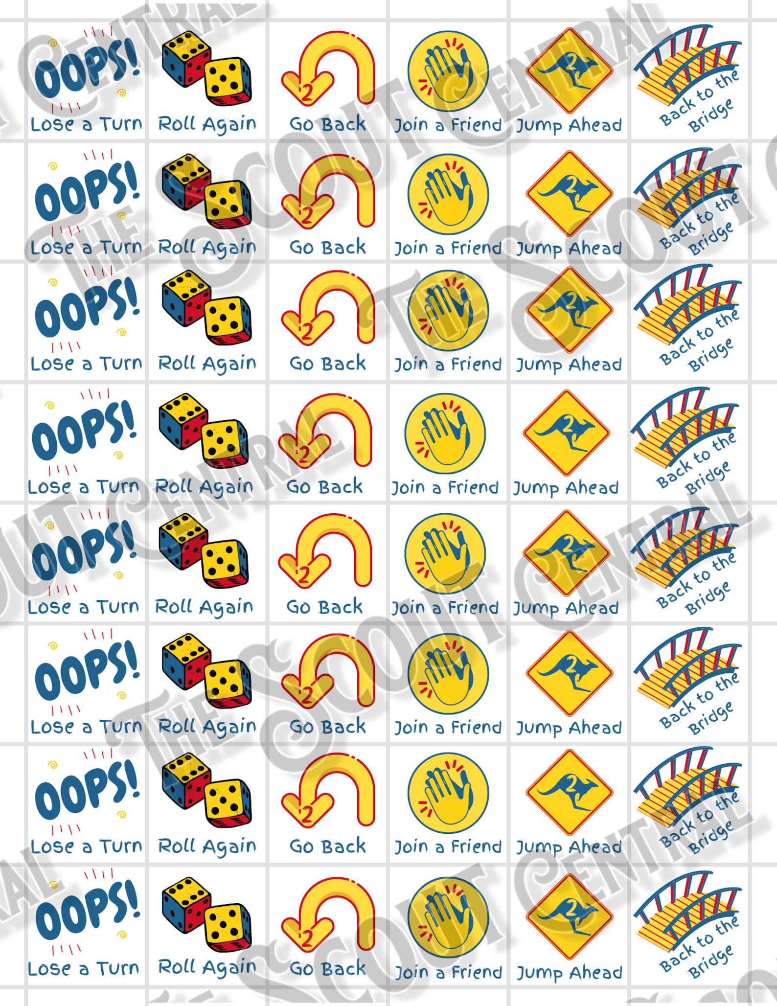 Make Your Own Board Game Kit! Printable Game - Etsy