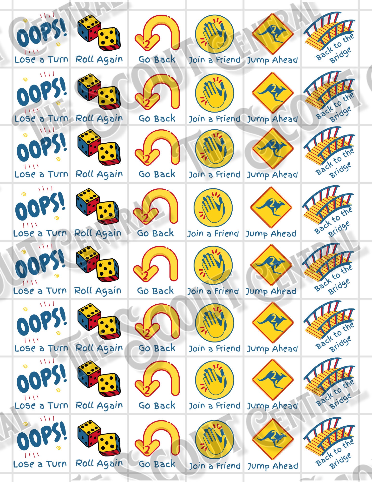 Make Your Own Board Game Kit! Printable Game - Etsy