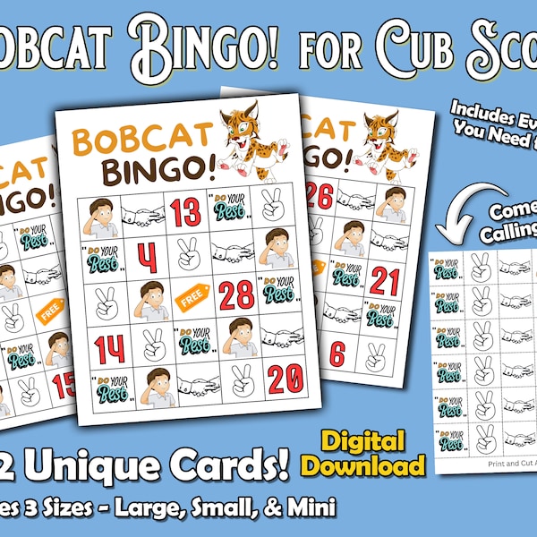 Cub Scout Printables - Etsy