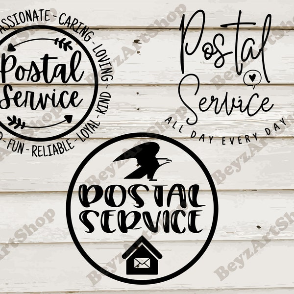 Postal Life Svg - Etsy