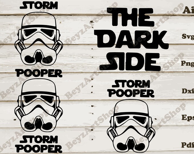 Storm Pooper SVG - Etsy