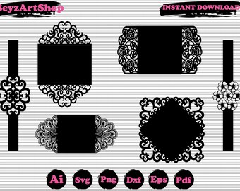 Invite Holder Svg - Etsy