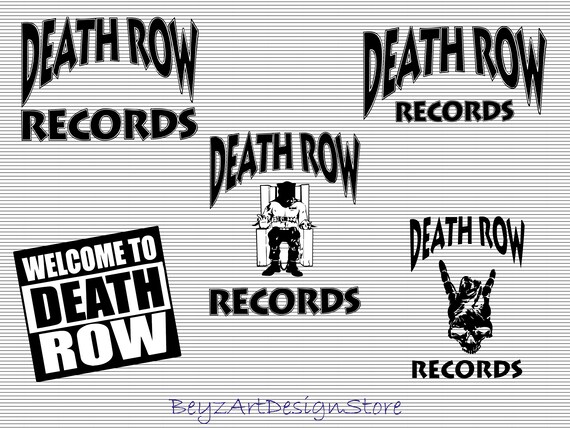 Death Row Svg Death Row Records Svg Gangsta Rap Svg 2pac - Etsy Israel
