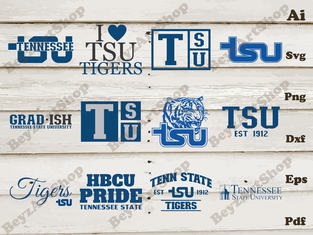 Tennessee State University Svg, TSU Svg, HBCU Svg, College Svg ...
