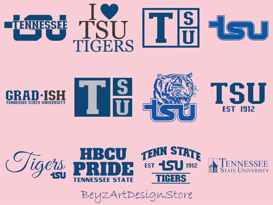 Tennessee State University Svg TSU Svg HBCU Svg College - Etsy