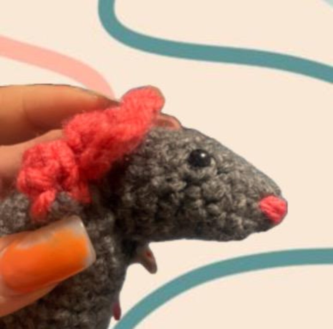 Crochet Rat/ratatouille Rat - Etsy