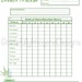 Cannabis Tracker. Medical Marijuana Planner Cannabis Expense - Etsy