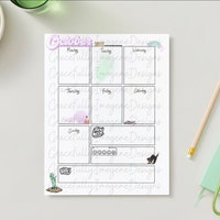November Weekly Planner, Printable Planner, Digital Planner, Instant ...