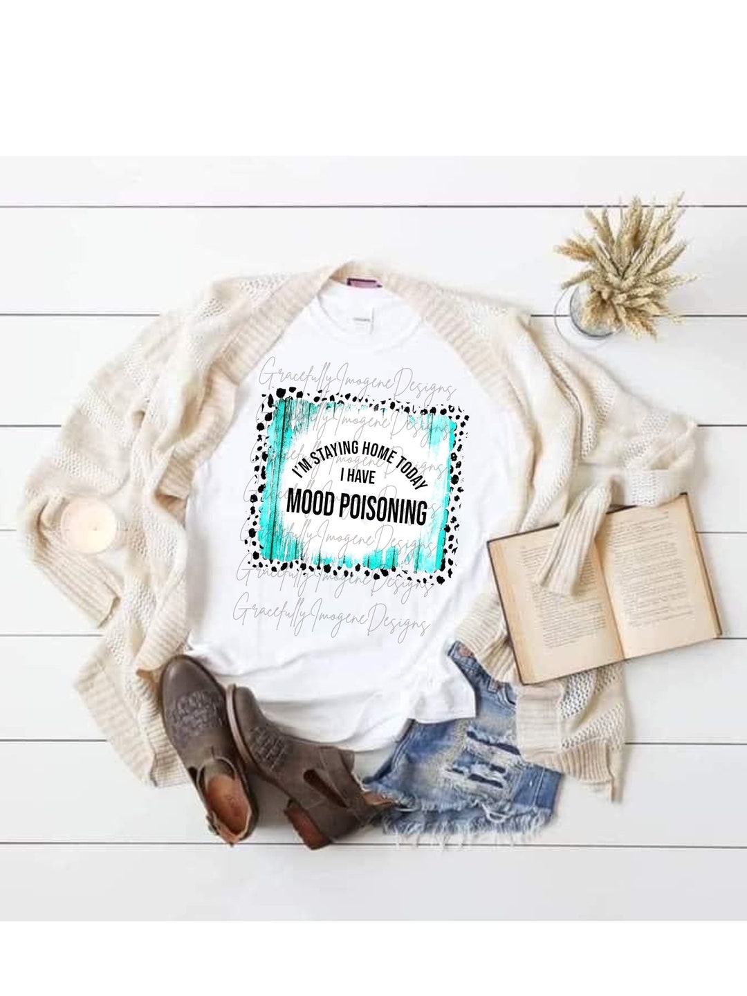 Staying Home, Mood Poisoning, Png File, Instant Download, Sublimation ...