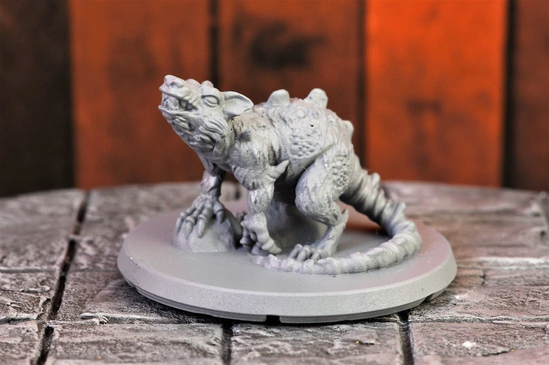 Giant Rat 28mm Resin Beast Miniatures Minis Pathfinder - Etsy