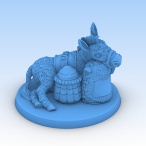 Donkey 28mm Resin Beast Miniatures | Minis | Pathfinder | RPG ...
