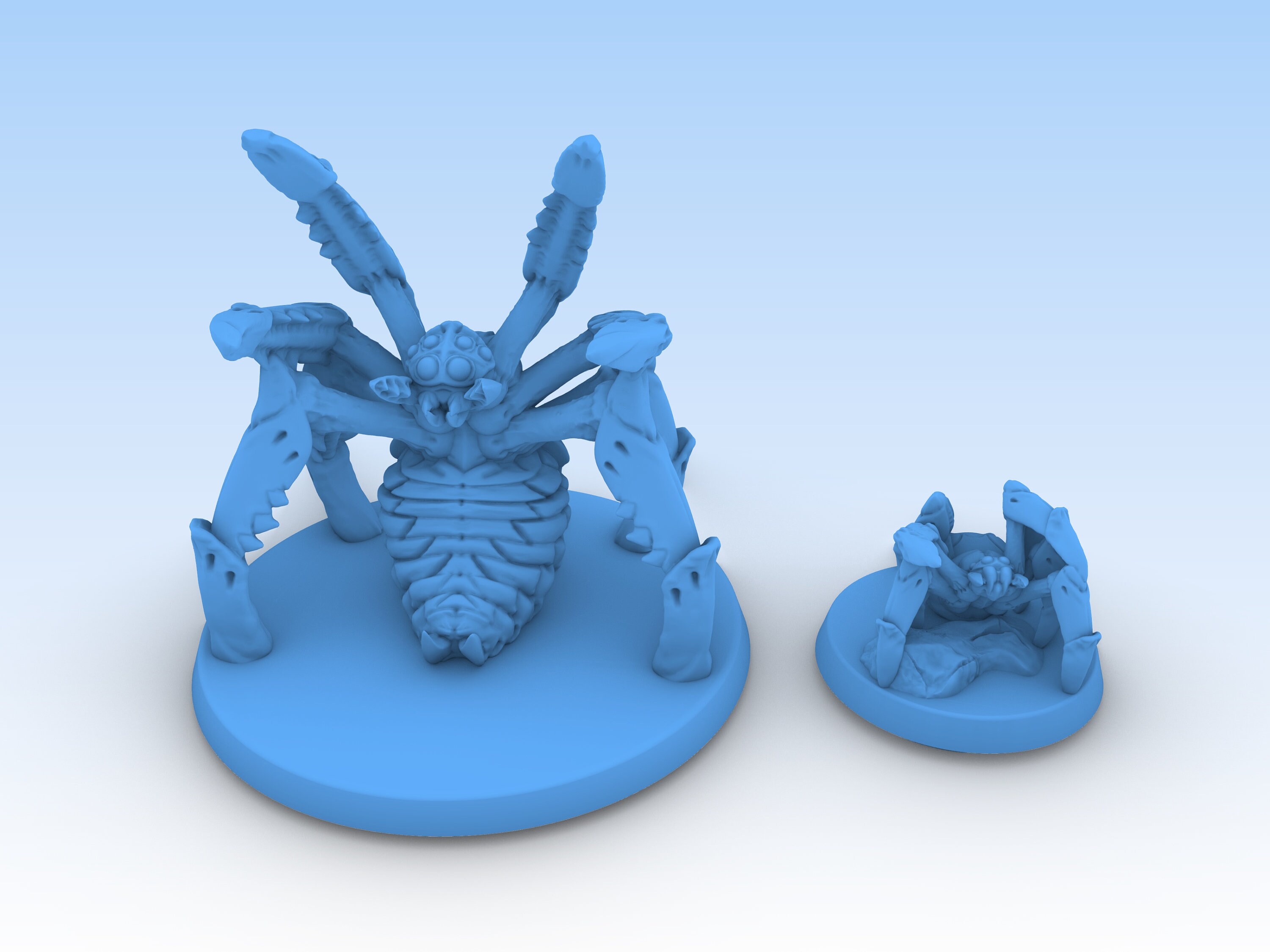 Spiders 28mm Resin Beast Miniatures Minis Pathfinder RPG Tabletop Dnd ...