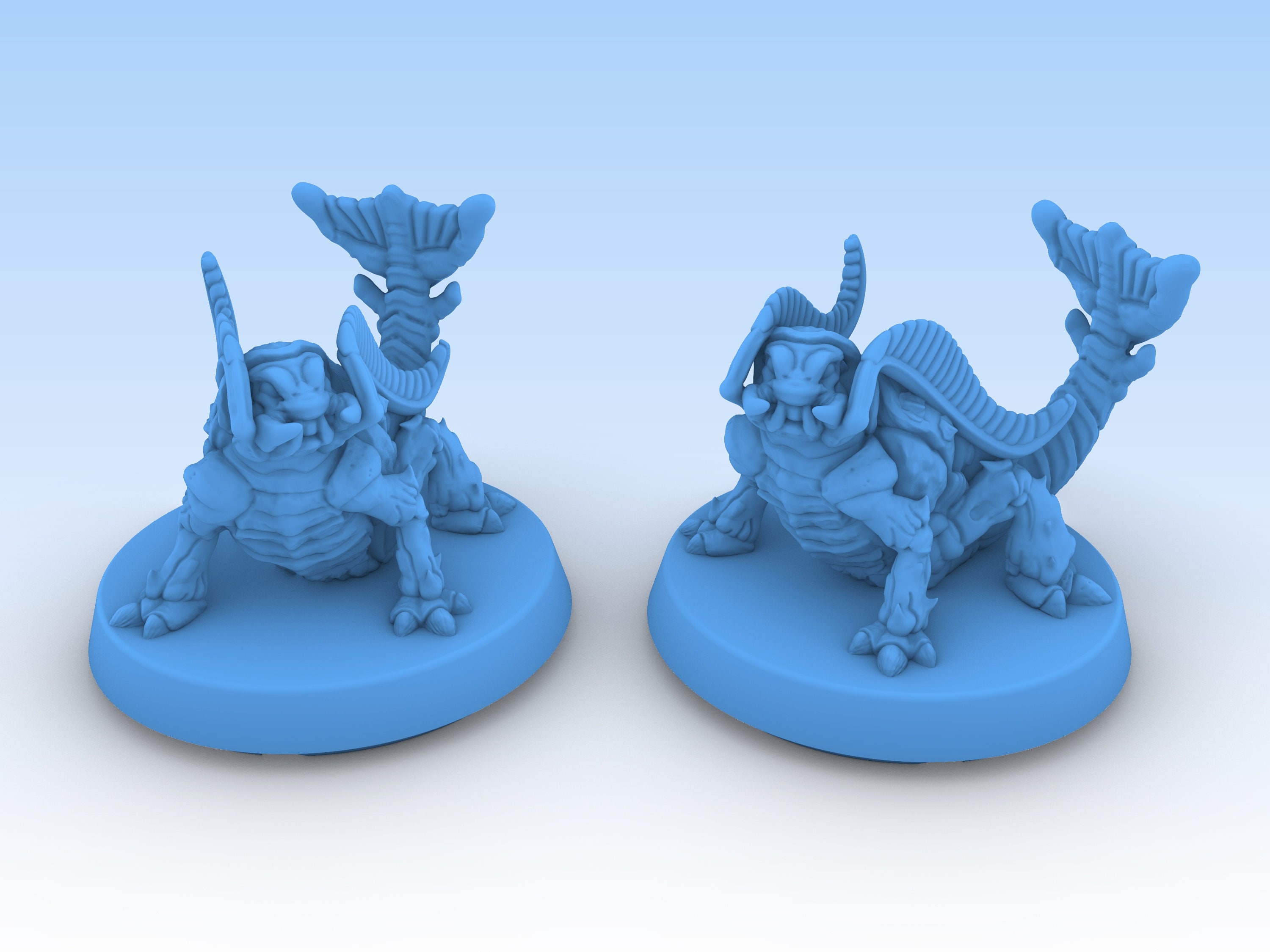 Rust Monster 28mm Resin Monstrosity Miniatures Minis Pathfinder RPG ...