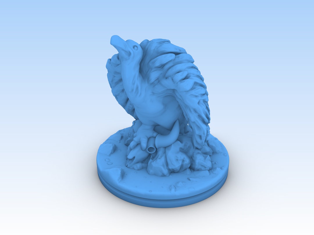 Vulture 28mm Resin Beast Miniatures Minis Pathfinder RPG - Etsy
