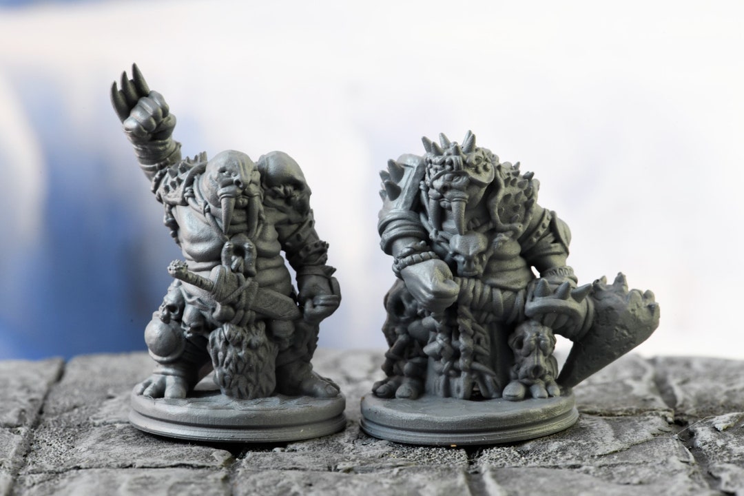 Walrus Folk 28mm Resin NPC / Monster Miniatures | Minis | Pathfinder ...