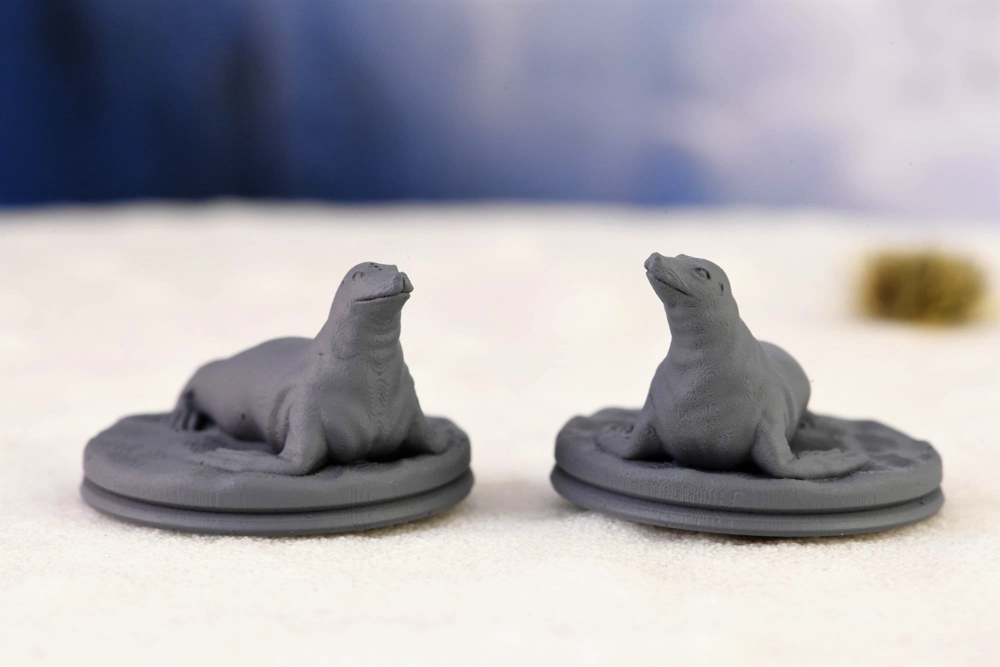 Seal Set 28mm Resin Animal Miniatures Minis Pathfinder RPG Tabletop Dnd ...