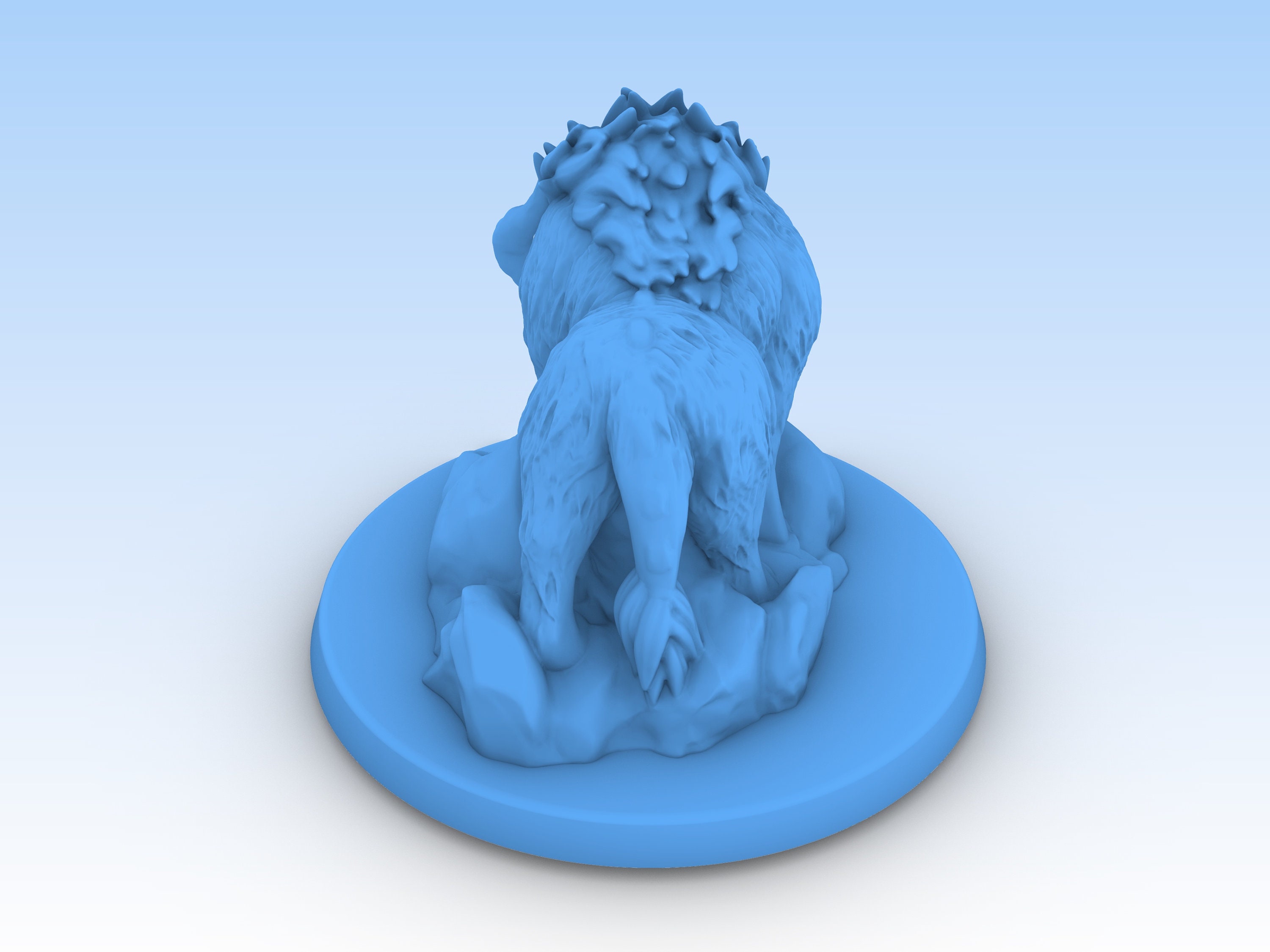 Dire Boar 28mm Resin Beast Creature Miniatures Minis Pathfinder RPG ...