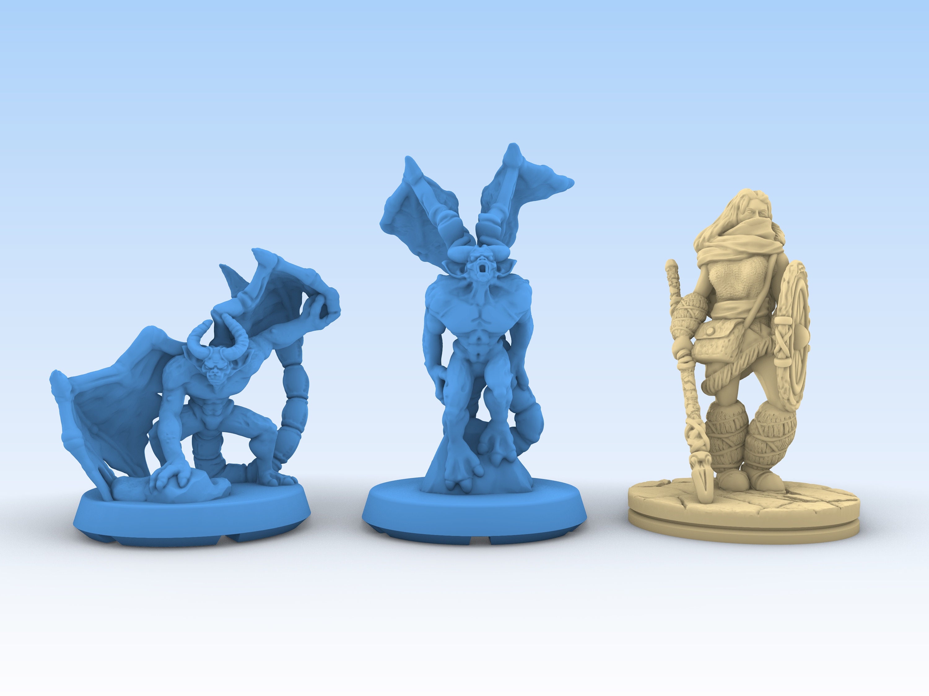 Imp 28mm Resin Fiend Miniatures Minis Pathfinder RPG Tabletop Dnd ...