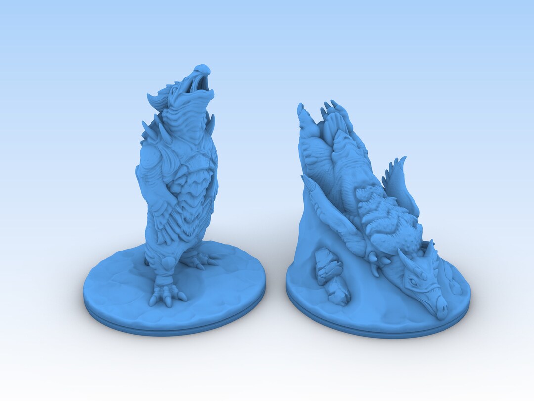 Dire Penguin 28mm Resin Animal / Monster Miniatures Minis - Etsy