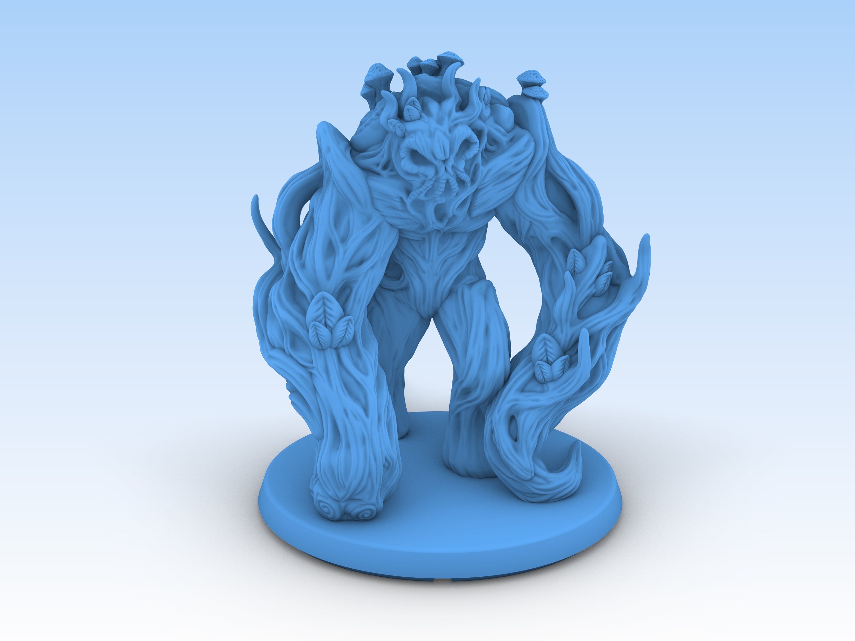 Shambling Mound 28mm Resin Plant Miniatures Minis Pathfinder RPG ...