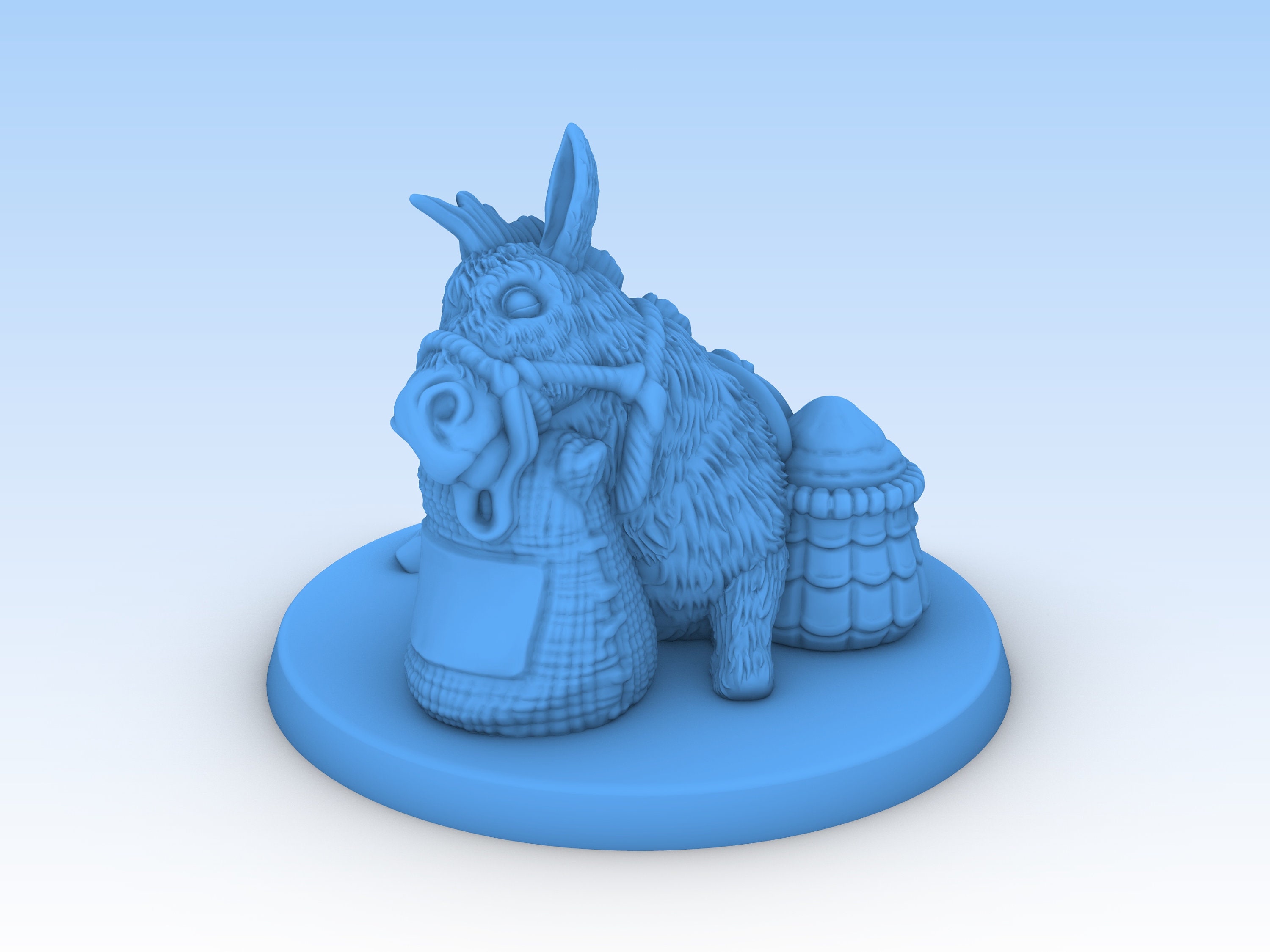 Donkey 28mm Resin Beast Miniatures Minis Pathfinder RPG Tabletop Dnd ...