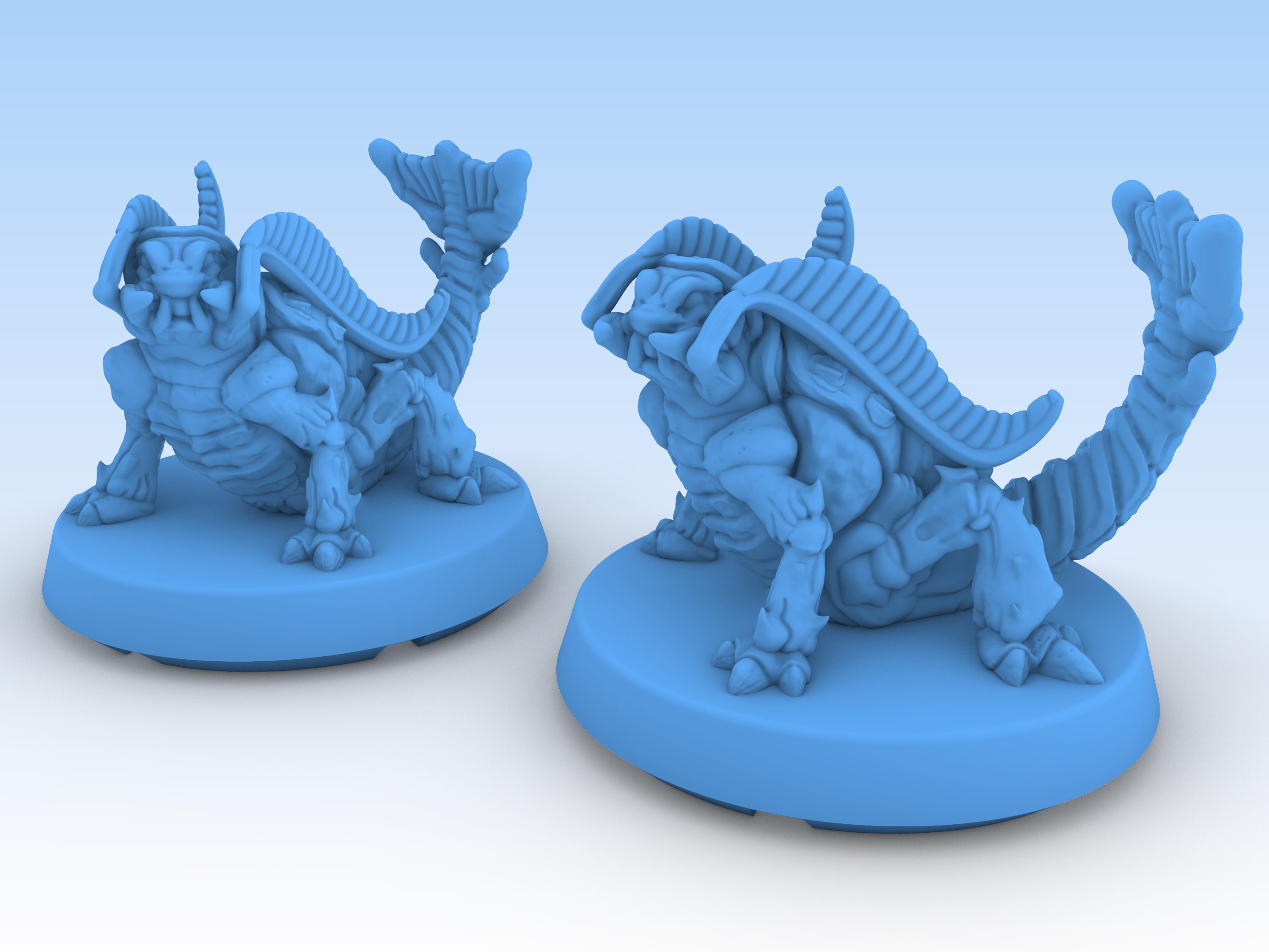 Rust Monster 28mm Resin Monstrosity Miniatures Minis Pathfinder RPG ...